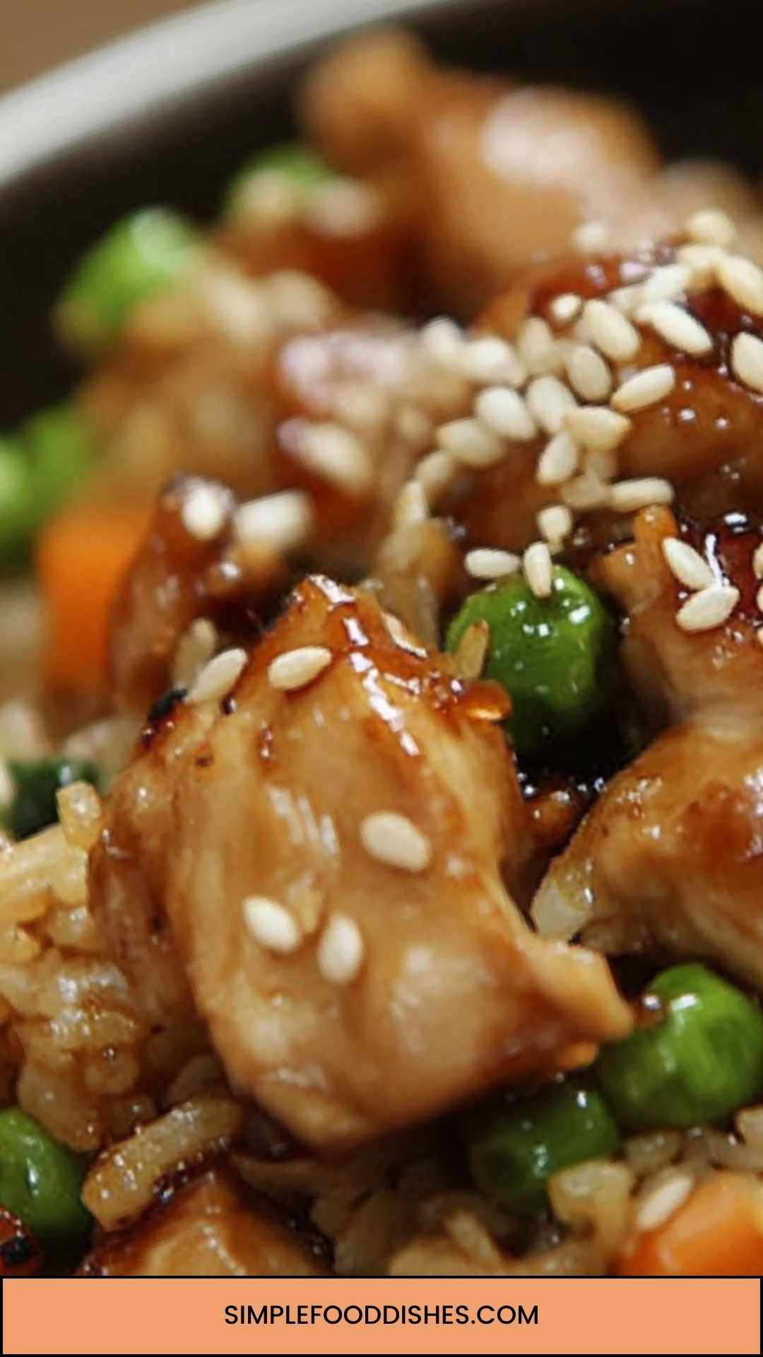Teriyaki Chicken and Fried Rice Recipe - Simple Food Dishes