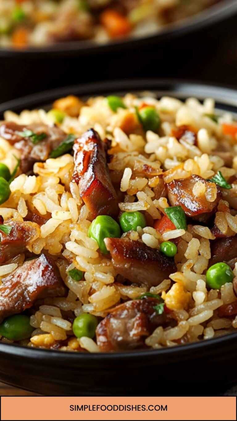 Duck Fried Rice Recipe - Simple Food Dishes
