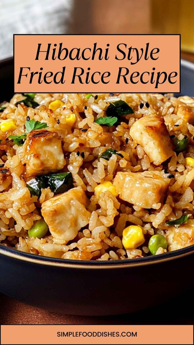 Hibachi Style Fried Rice Recipe - Simple Food Dishes