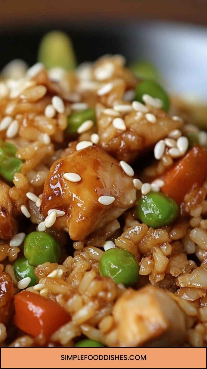 Teriyaki Chicken and Fried Rice Recipe - Simple Food Dishes