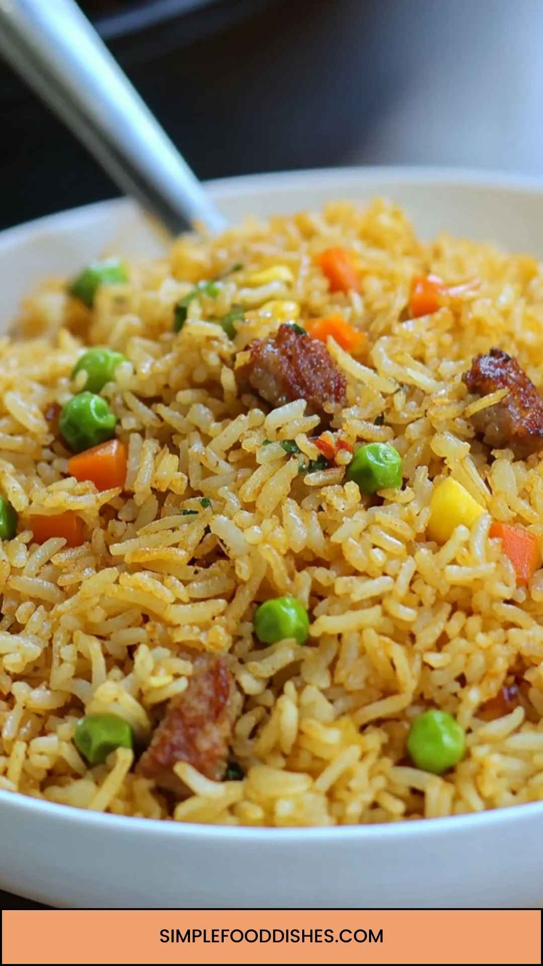 Nigerian Fried Rice Recipe - Simple Food Dishes
