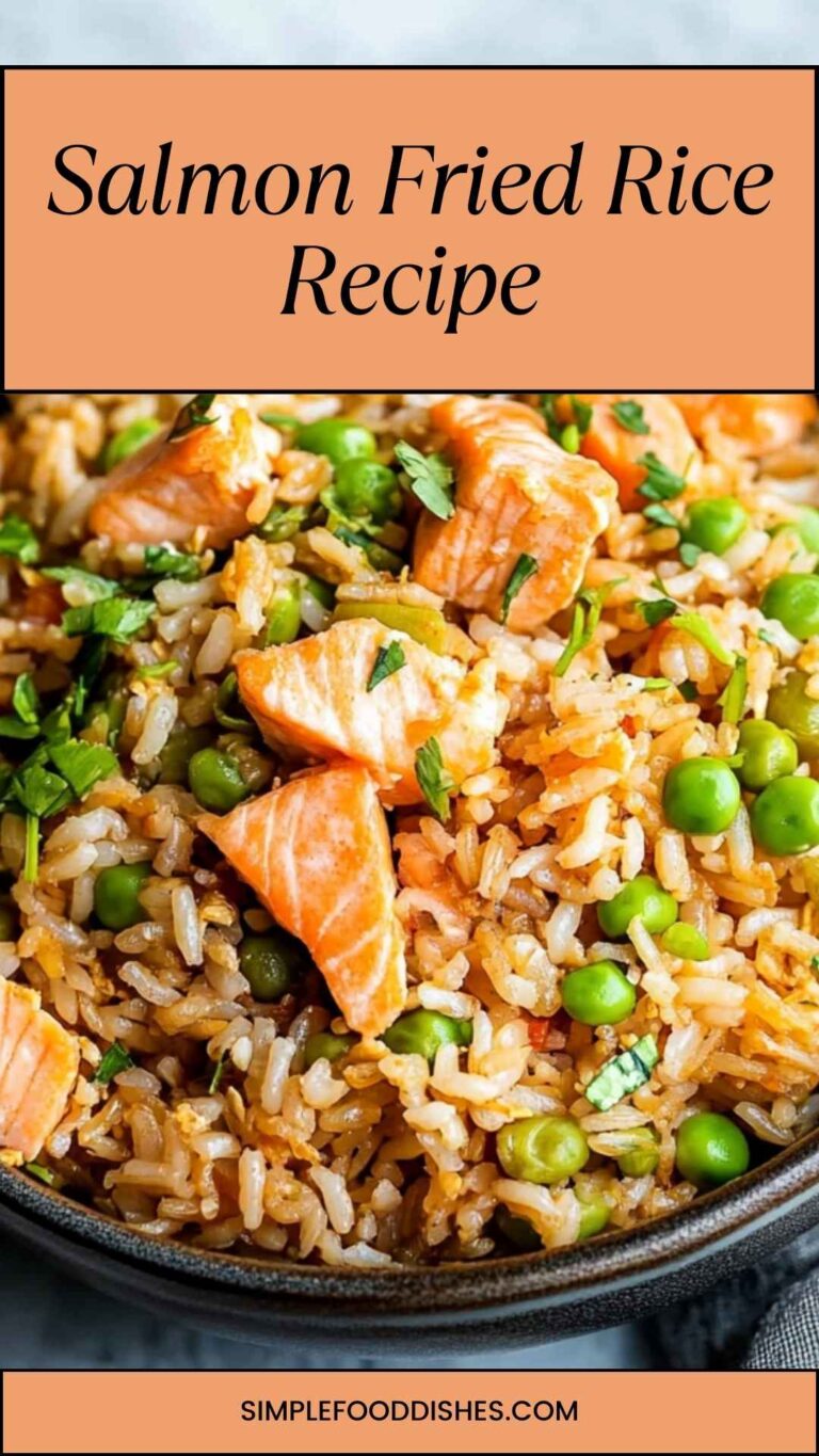 Salmon Fried Rice Recipe - Simple Food Dishes