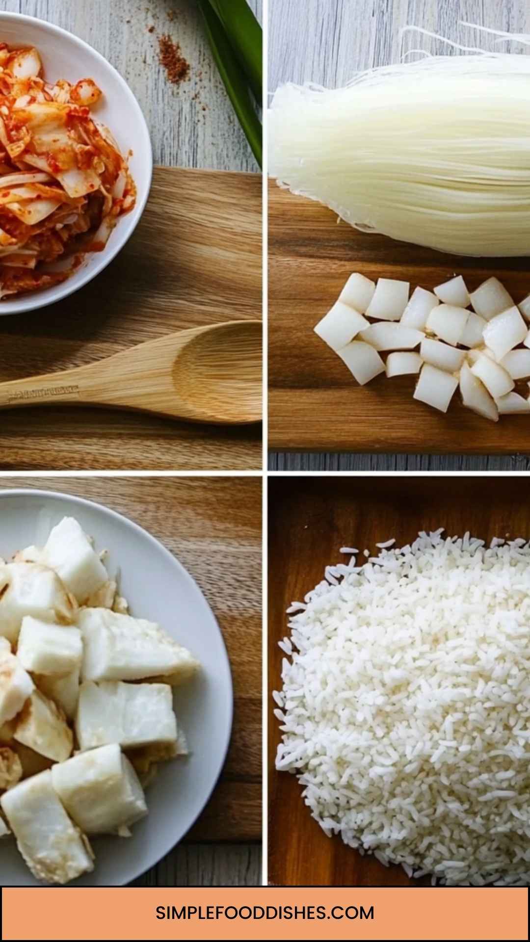 Simple Kimchi Fried Rice Recipe - Simple Food Dishes