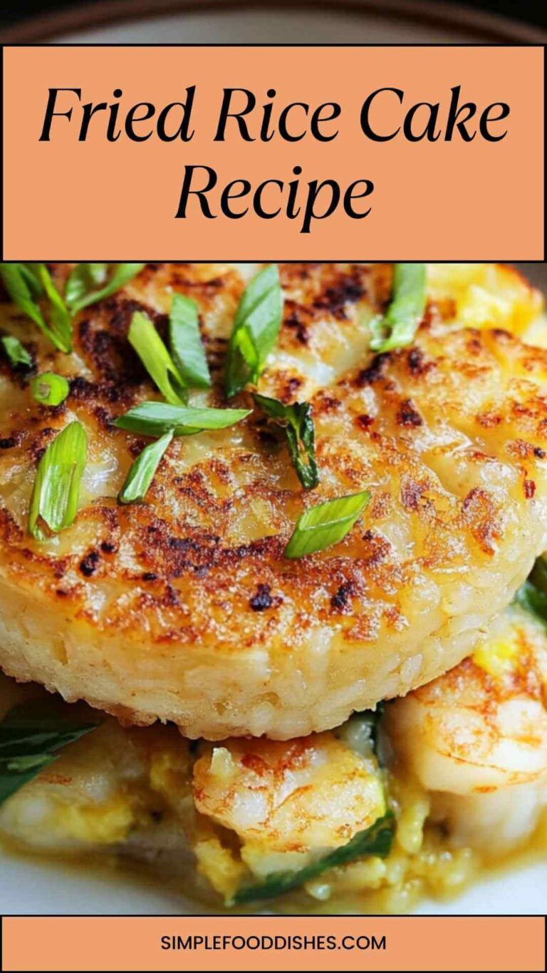 Fried Rice Cake Recipe - Simple Food Dishes
