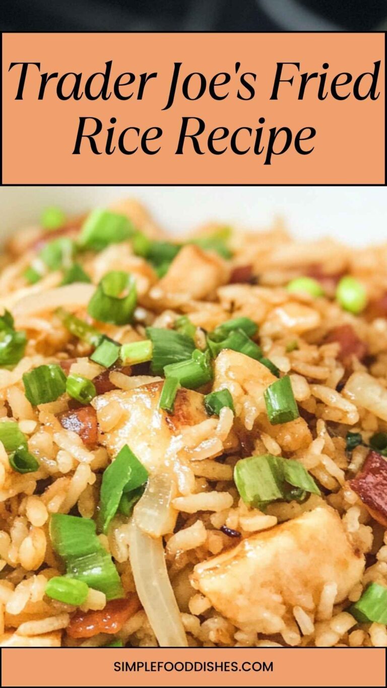 Trader Joe's Fried Rice Recipe - Simple Food Dishes