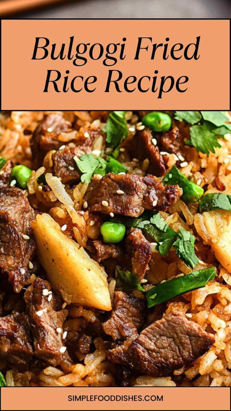 Bulgogi Fried Rice Recipe - Simple Food Dishes