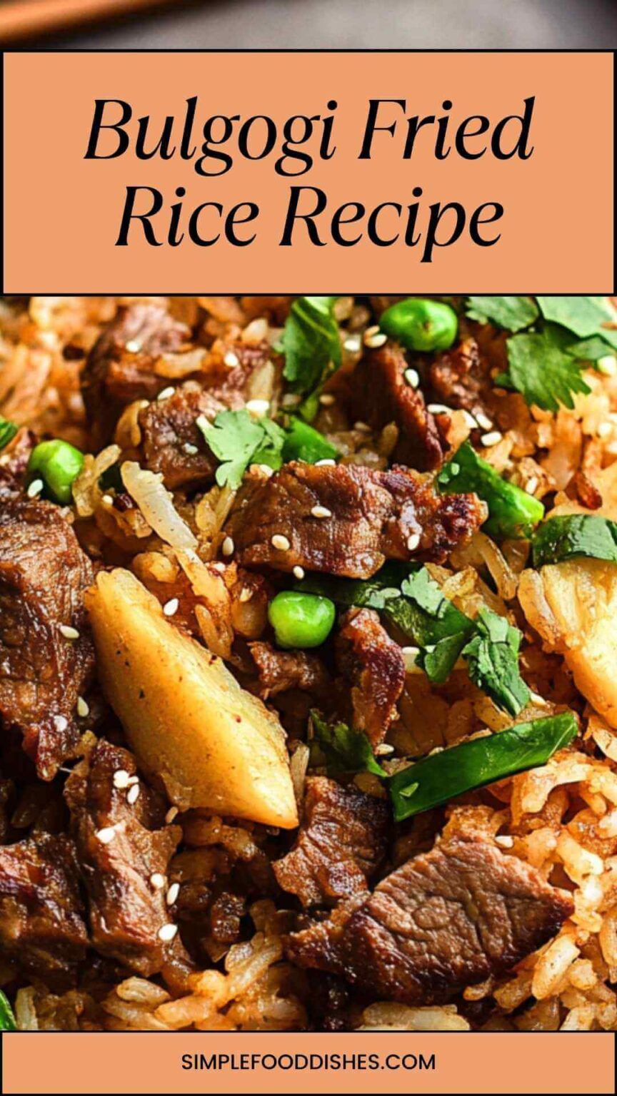 Bulgogi Fried Rice Recipe - Simple Food Dishes