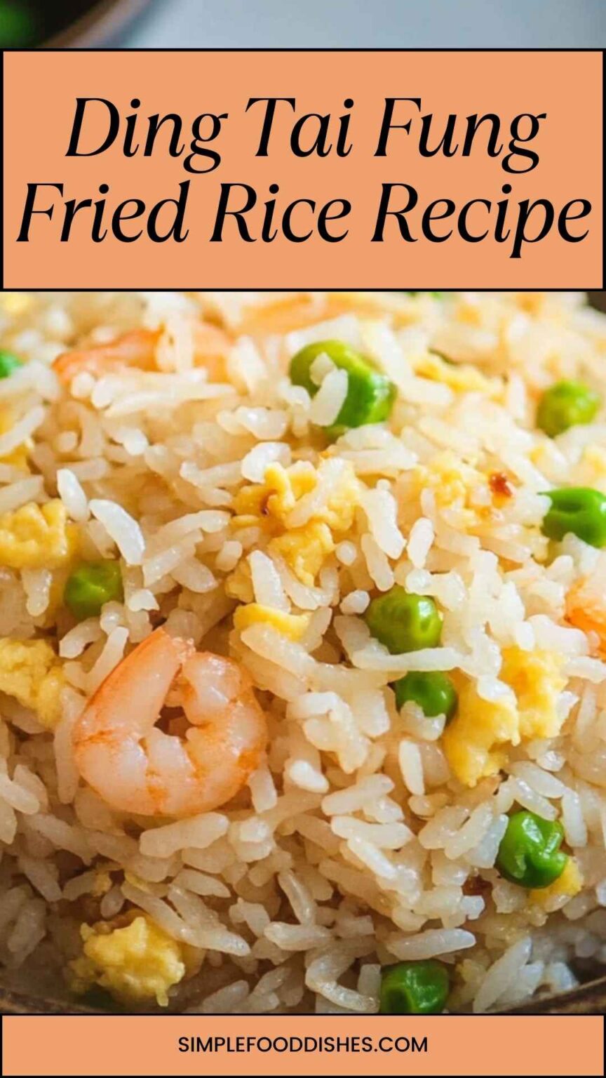 Ding Tai Fung Fried Rice Recipe - Simple Food Dishes