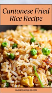 Cantonese Fried Rice Recipe - Simple Food Dishes