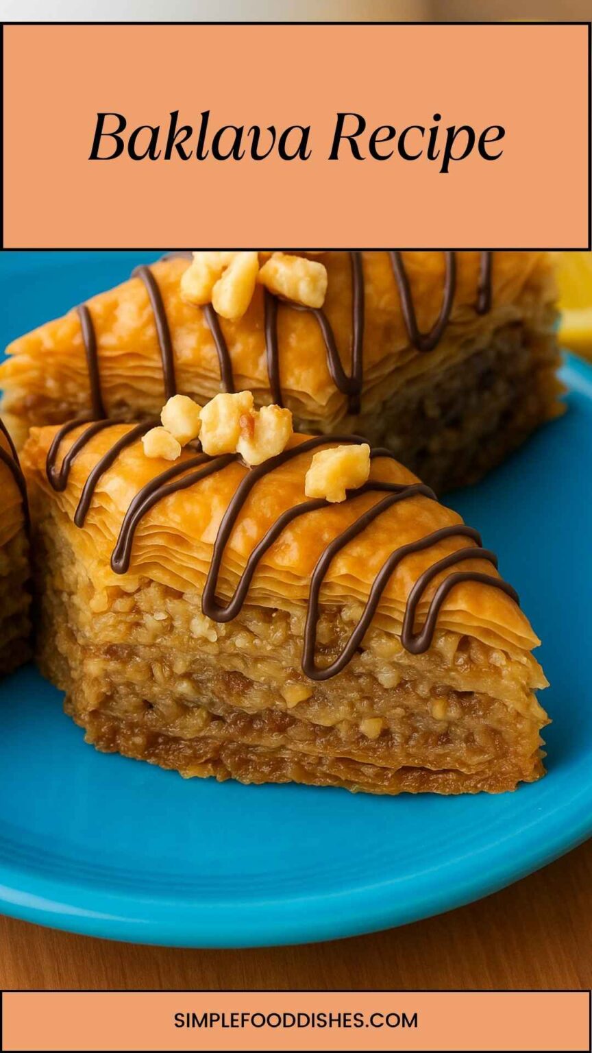 Baklava Recipe - Simple Food Dishes