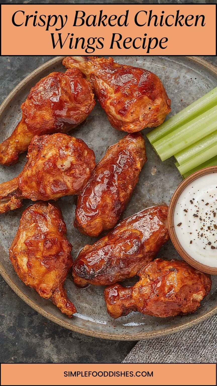 Crispy Baked Chicken Wings Recipe