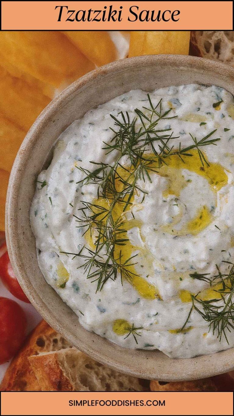 Tzatziki Sauce - Simple Food Dishes